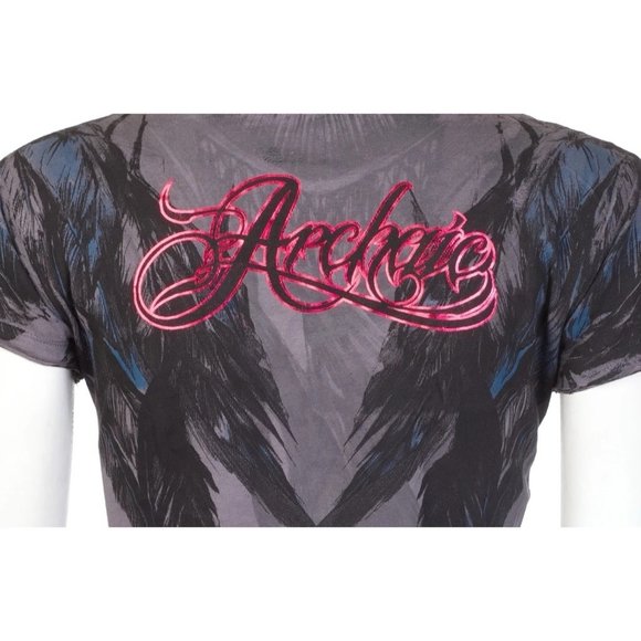Affliction | Tops | Archaic Affliction Womens Tshirt Short Sleeve ...